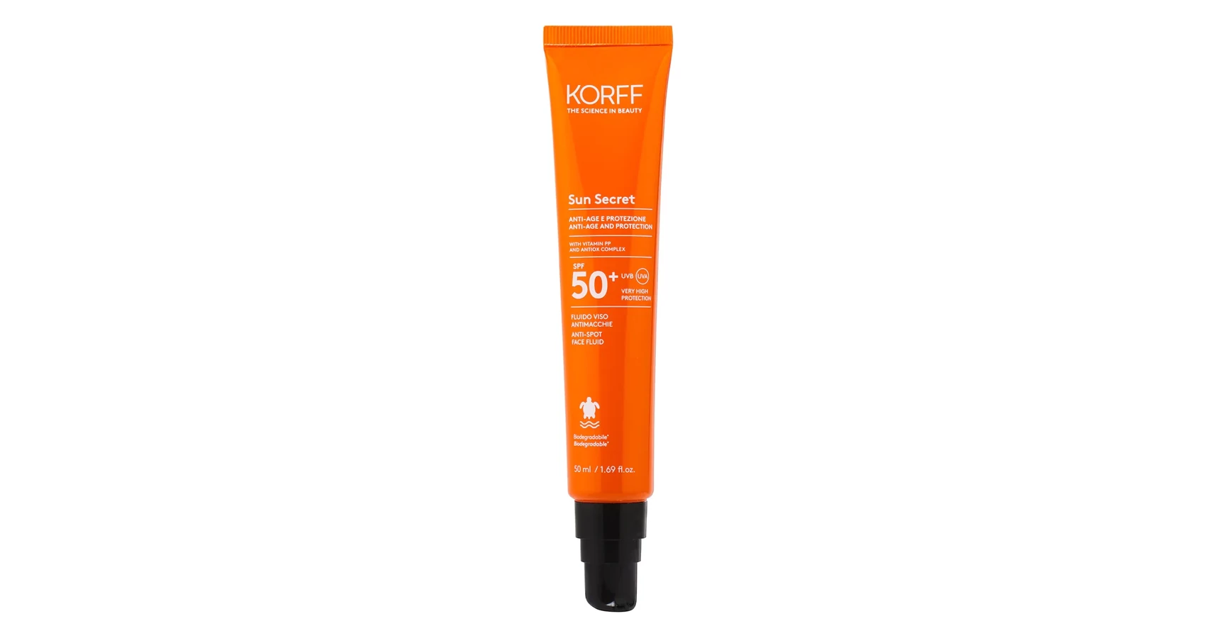KORFF SUN SECRET ANTI SPOT FACE FLUID SPF 50+ - Fényvédelem